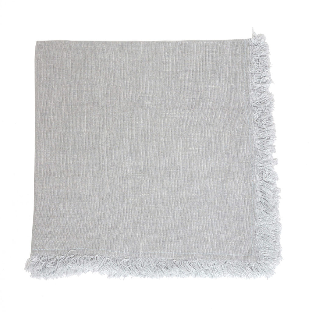 Bilbao Fringe Linen Dinner Napkin - Lip Service Napkins